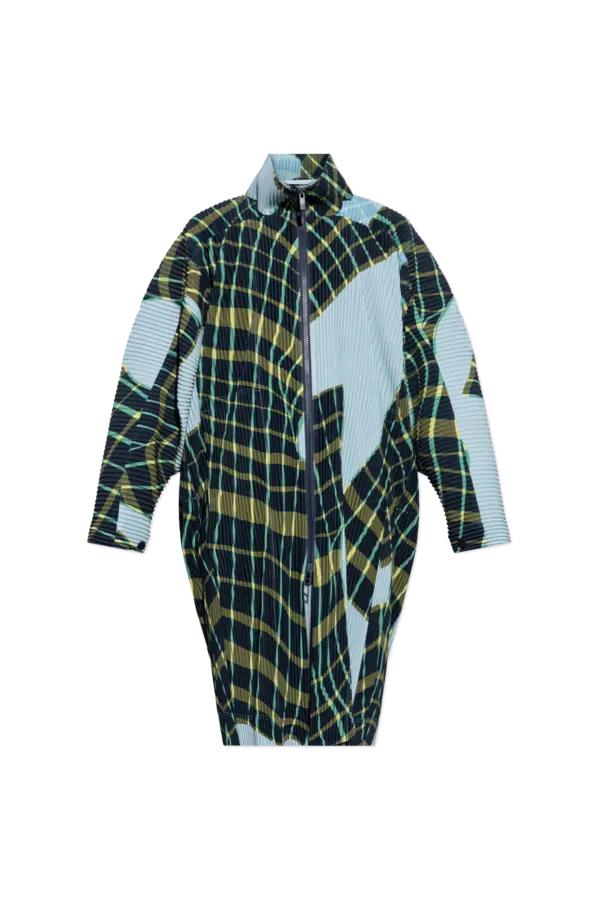 Issey Miyake Pleated Oversized Sweatshirt