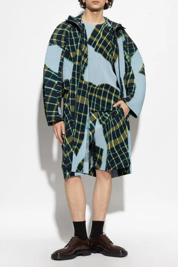 Issey Miyake Pleated Oversized Sweatshirt