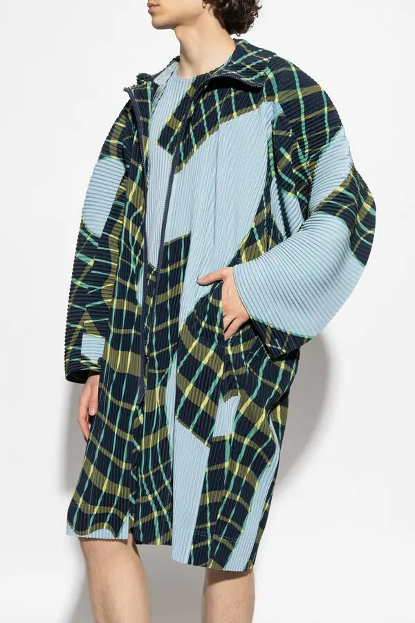 Issey Miyake Pleated Oversized Sweatshirt