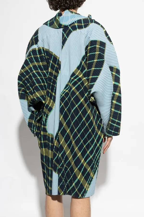 Issey Miyake Pleated Oversized Sweatshirt