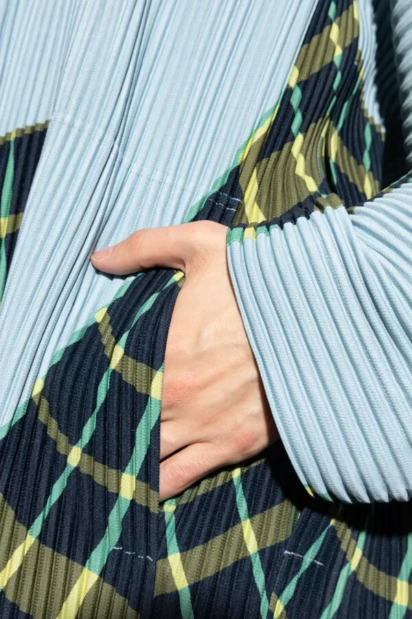 Issey Miyake Pleated Oversized Sweatshirt