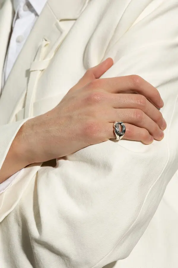 Yohji Yamamoto Vampire Motif Ring In Silver - 61% Off | Editorialist