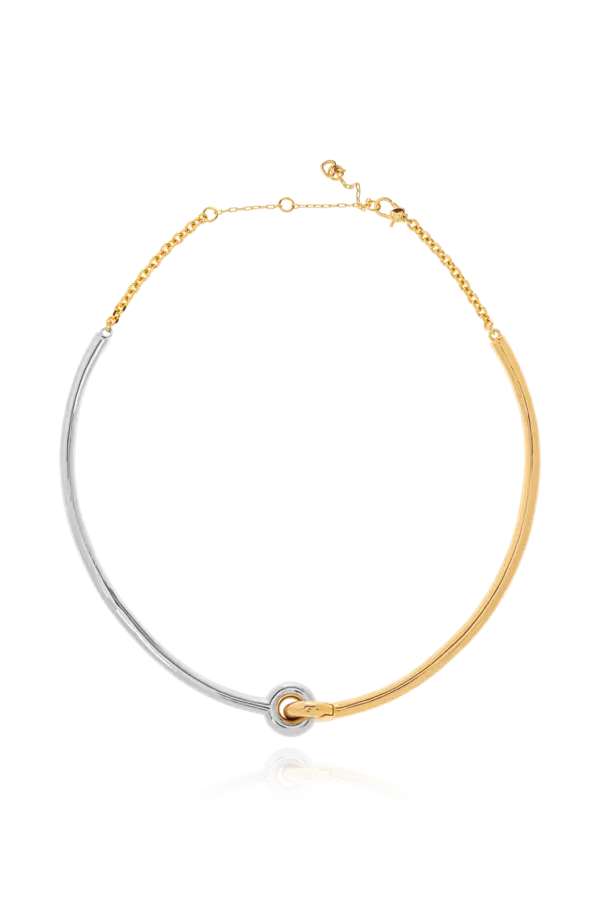 Kate Spade New York Brass Knot Necklace - Gold