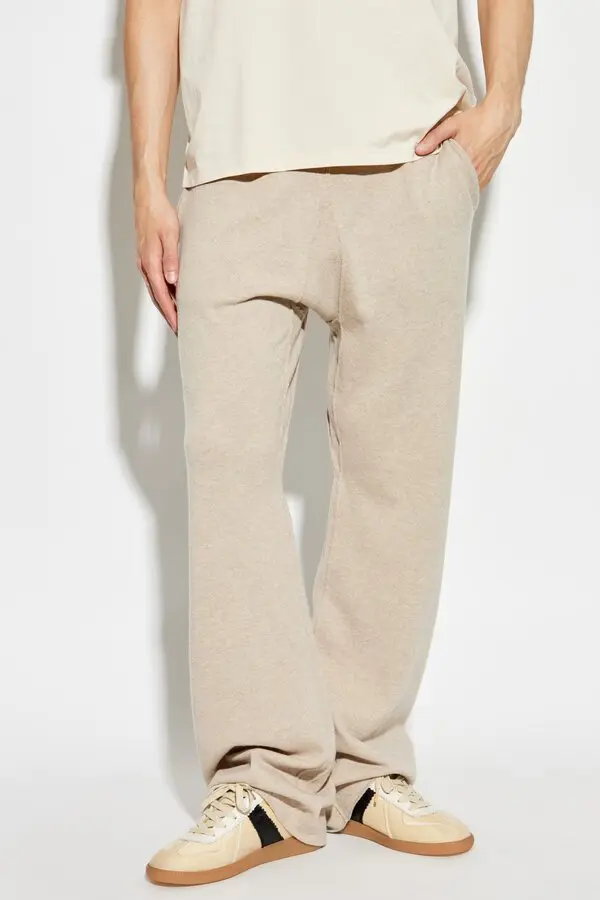 MAISON MARGIELA Wool And Viscose Trousers - Beige