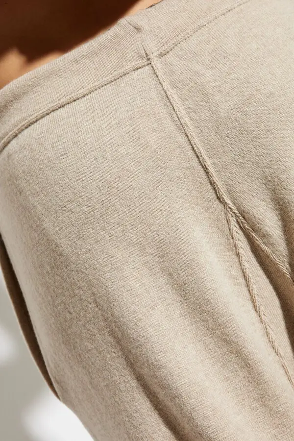MAISON MARGIELA Wool And Viscose Trousers - Beige