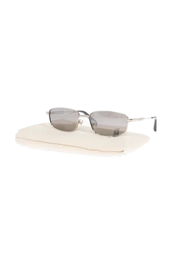 Jacquemus Rectangular Sunglasses - Silver