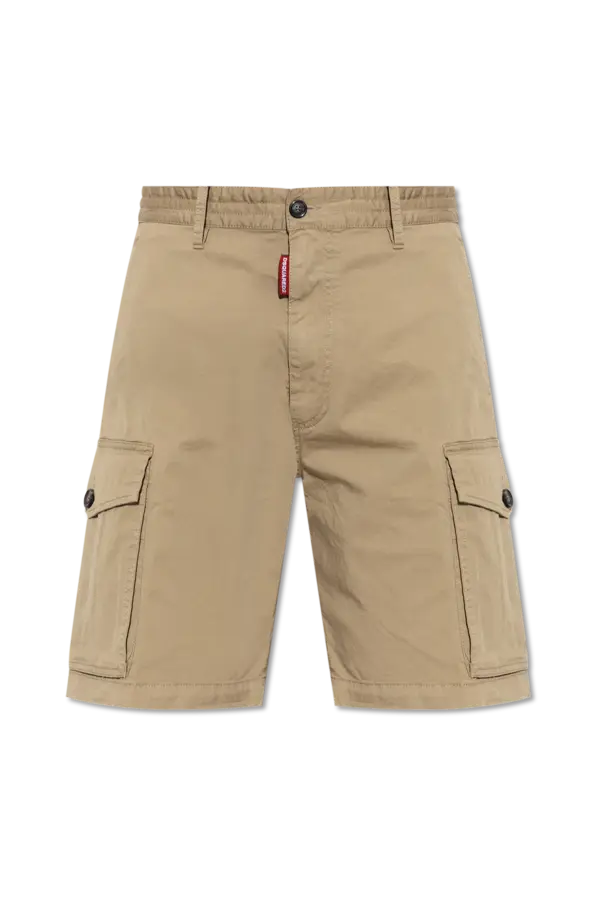 Dsquared2 Summer Lovers Cotton Blend Cargo Shorts