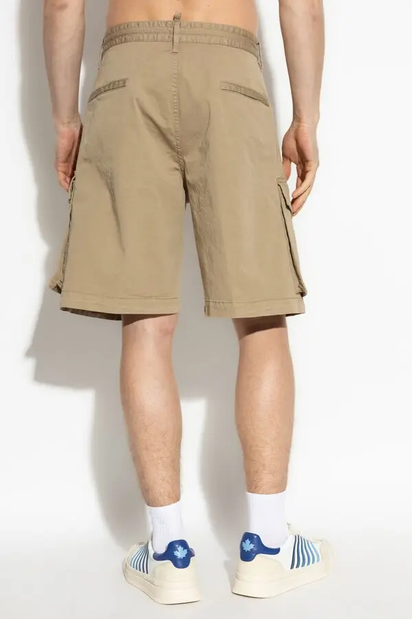 Dsquared2 Summer Lovers Cotton Blend Cargo Shorts