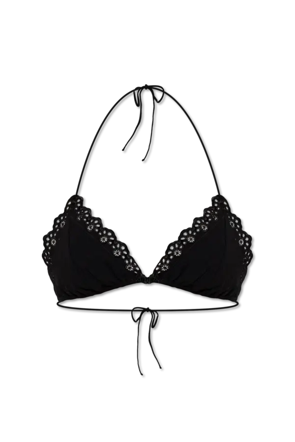 Ulla Johnson Cefalu Bikini Top - Black