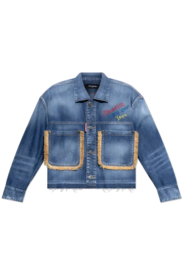 Dsquared2 Summer Lovers" Denim Jacket