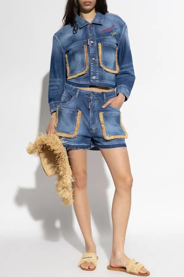 Dsquared2 Summer Lovers" Denim Jacket