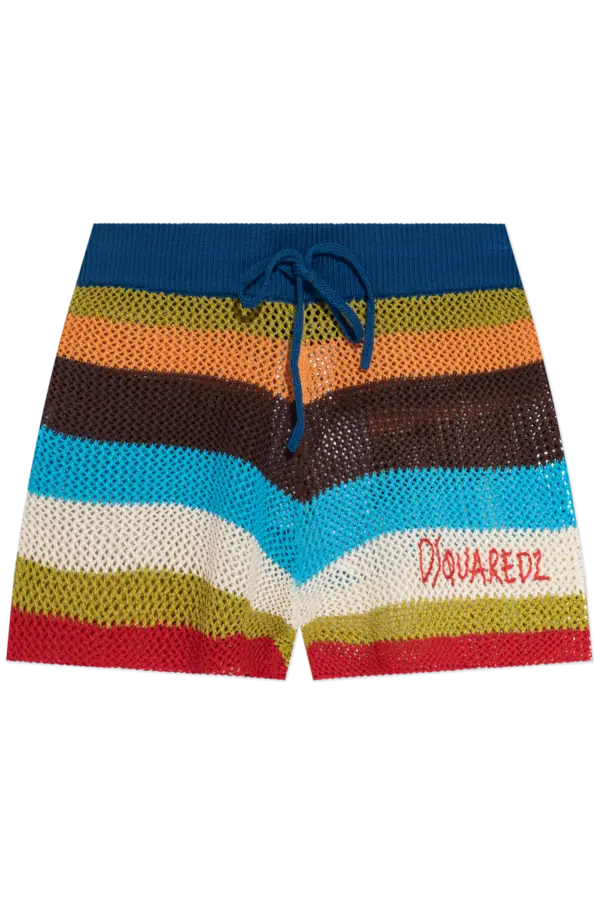Dsquared2 Summer Lovers Fitted Shorts - Multicolour