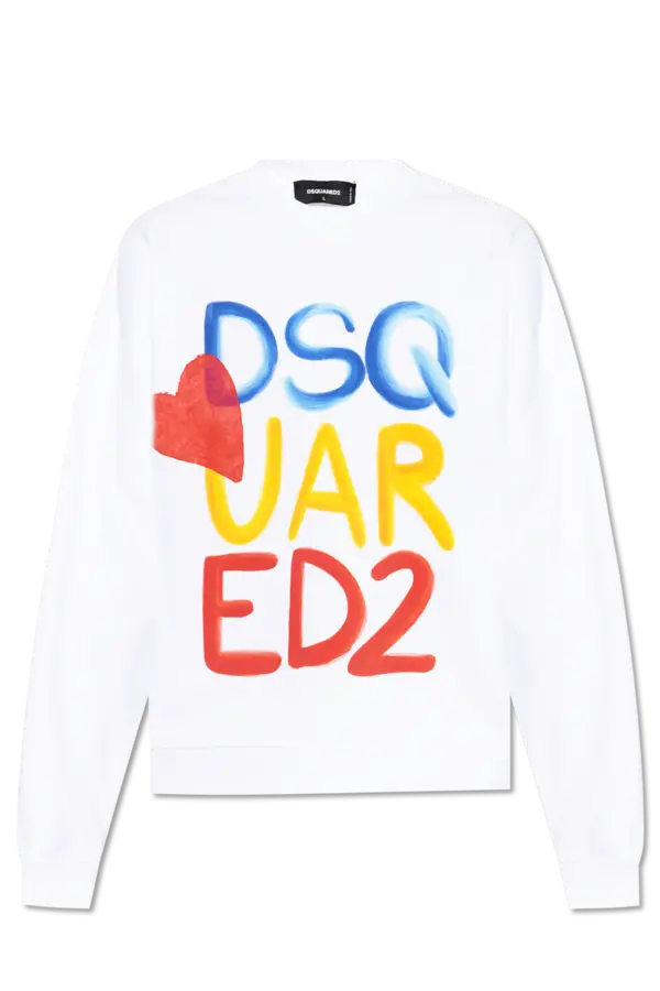 Dsquared2 Summer Lovers" Capsule Sweatshirt - White