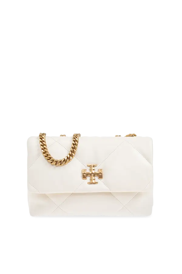 Tory Burch Kira Diamond Small Shoulder Bag - Cream
