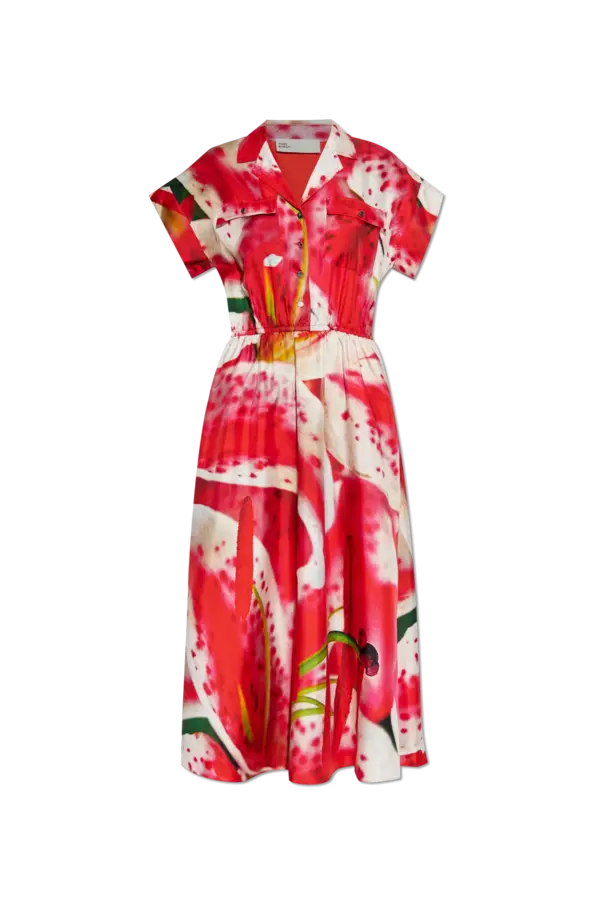Tory Burch Printed Silk Dress
