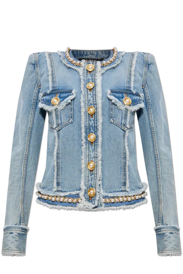 Balmain Denim Jacket - Blue