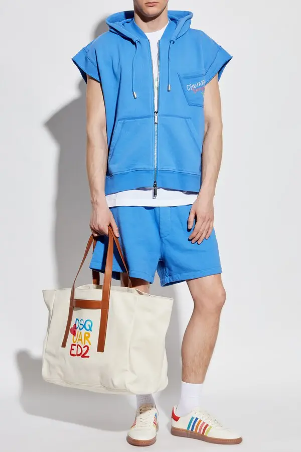 Dsquared2 Sleeveless "summer Lovers" Hoodie
