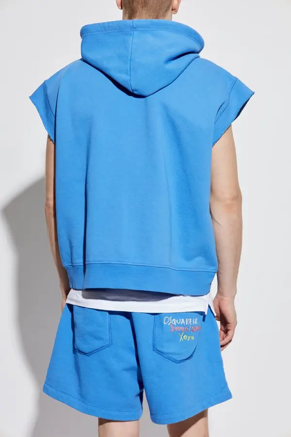 Dsquared2 Sleeveless "summer Lovers" Hoodie