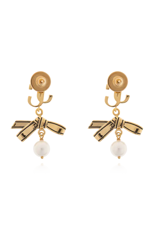 JIMMY CHOO Earrings With Pendants - Gold