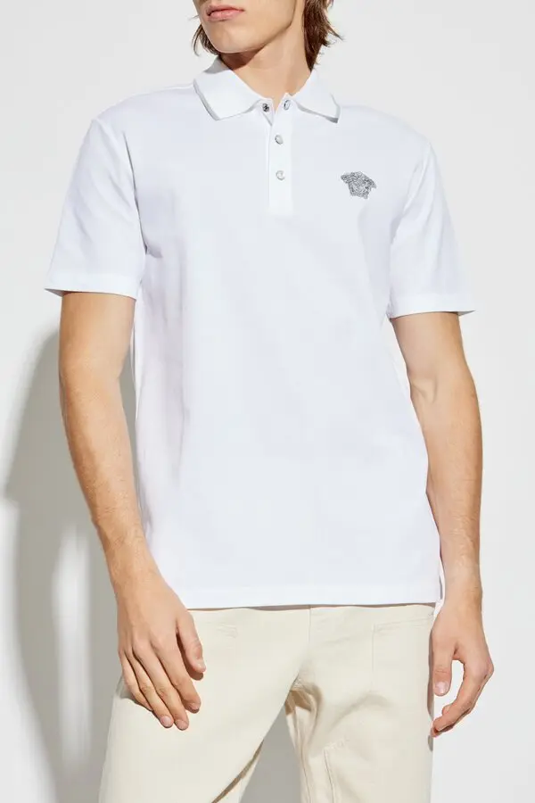 Versace Polo With Medusa Head