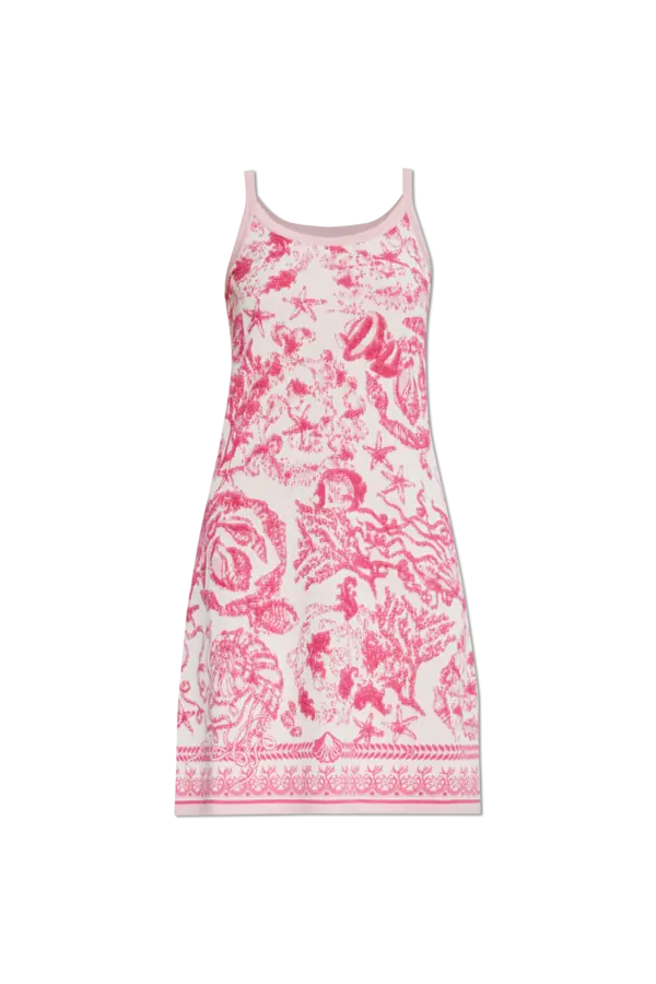 Versace Barocco Pattern Dress