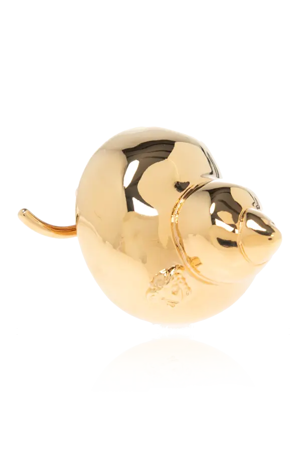 Versace Shell Motif Clip-on Earrings