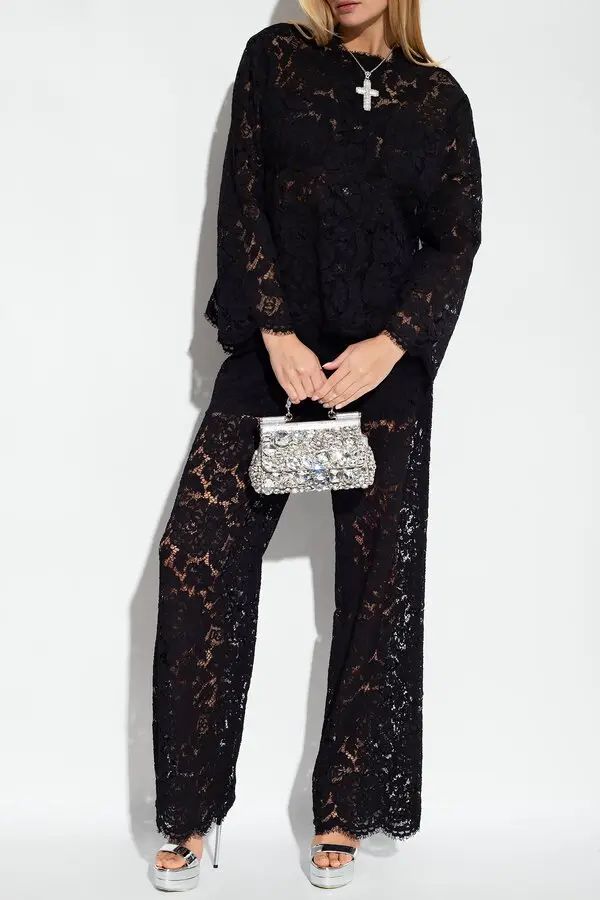 Dolce & Gabbana Lace Blazer