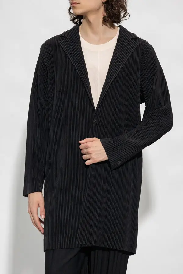 Issey Miyake Pleated Coat