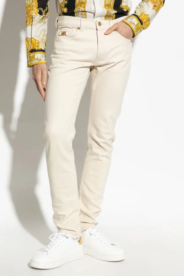 Versace Tapered Leg Jeans