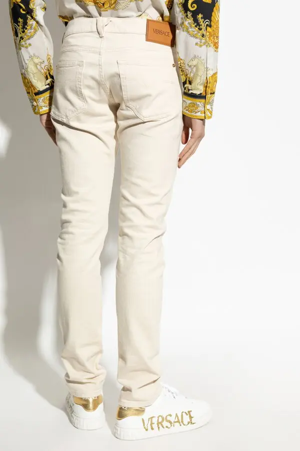 Versace Tapered Leg Jeans