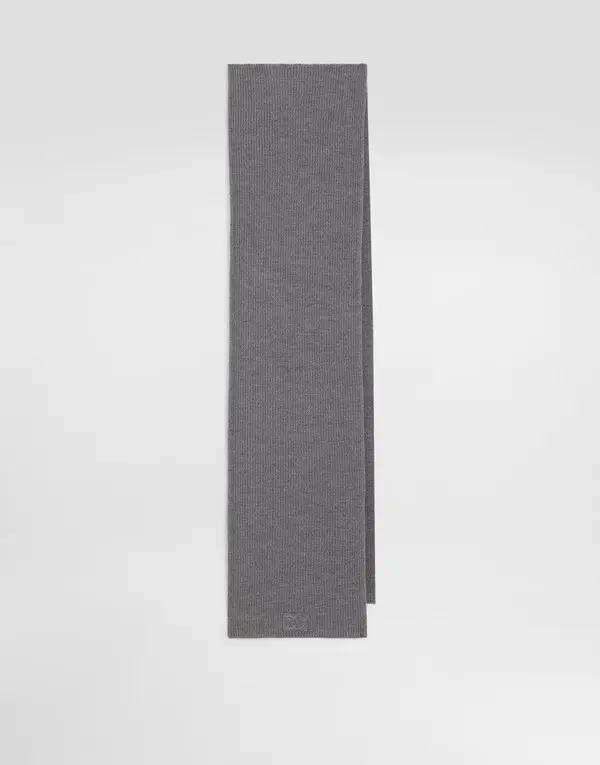 Dolce & Gabbana Wool Knitted Scarf - Grey