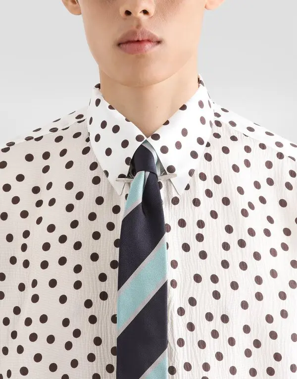 Dolce & Gabbana Collar Pin With Logo