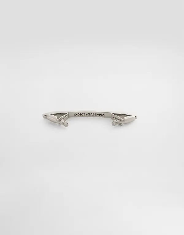 Dolce & Gabbana Collar Pin With Logo