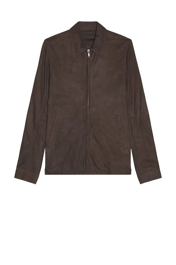 Rick Owens Brad Leather Jacket