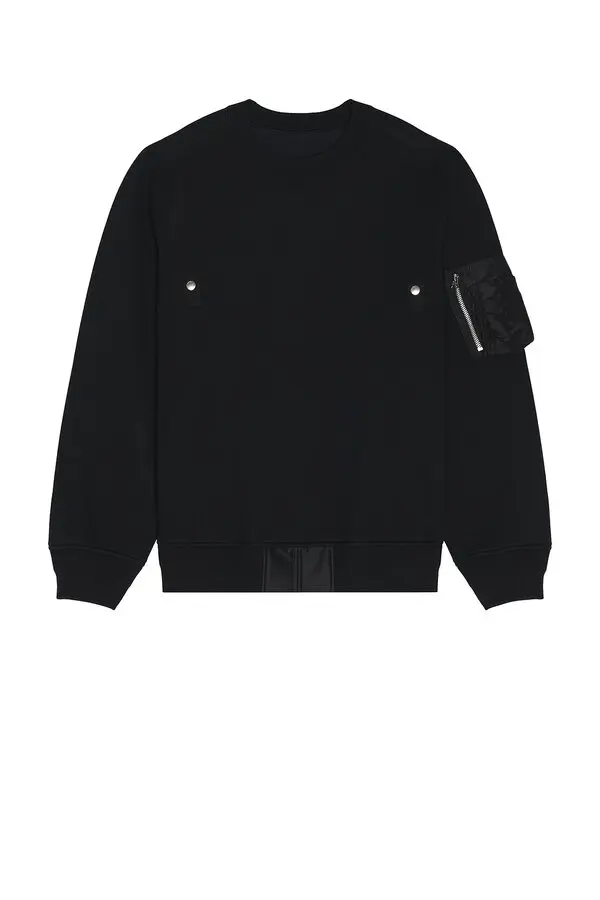Sacai Sponge Knit Pullover