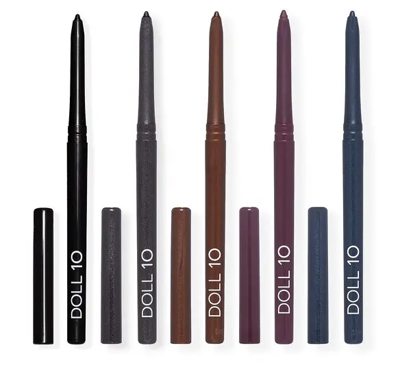 DOLL 10 Tce Skinny Eyeliner 5-pc Collection - One-color