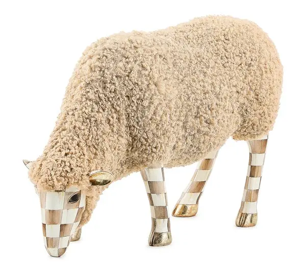 MACKENZIE-CHILDS Latte Small Sheep - One-color