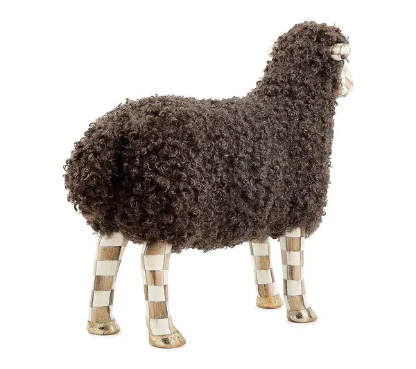 MACKENZIE-CHILDS Mocha Extra Small Sheep