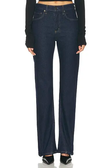 AGOLDE Mid Rise Kick Boot Jeans