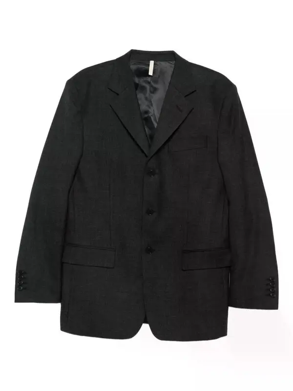 SUNFLOWER Single-breasted Notched-lapel Jacket - Grey