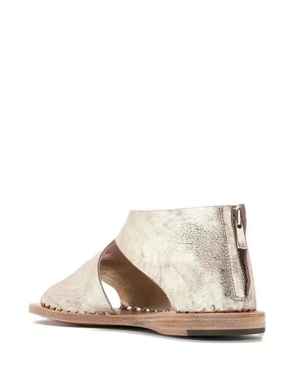 Officine Creative Metallic Leather Sandals