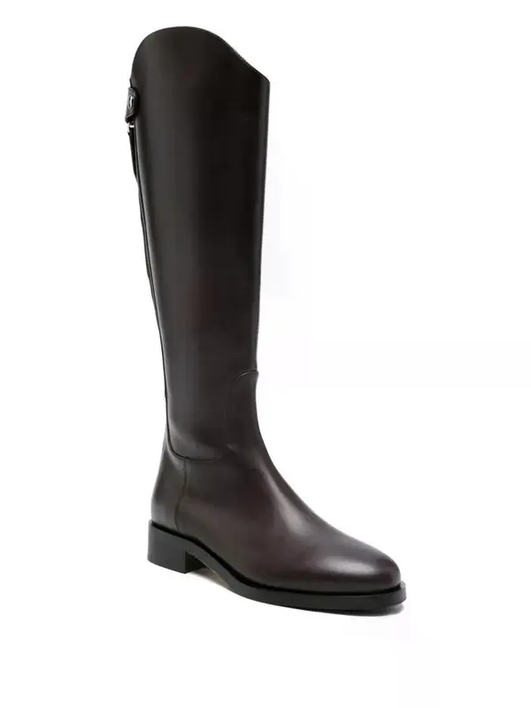 AeydĒ Zip-fastening Leather Knee-high Boots