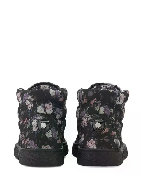 PUMA Floral Print High-top Sneakers