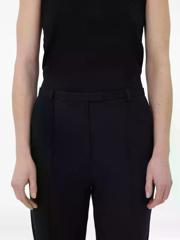 Loulou De Saison Pleated Straight Leg Trousers