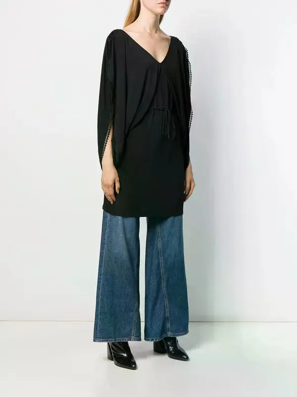 See By Chloé V-neck Jersey Mini Dress