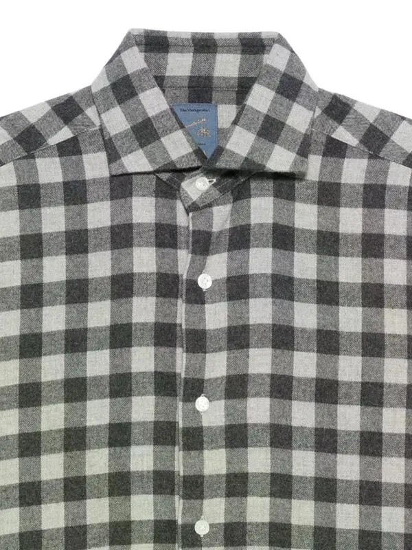 BARBA NAPOLI Check-pattern Shirt