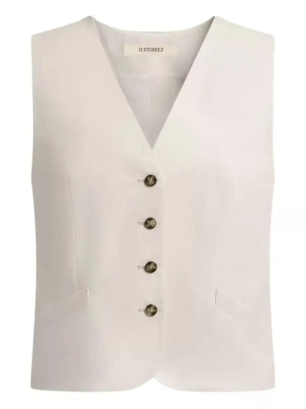 12 STOREEZ Button-fastening Waistcoat