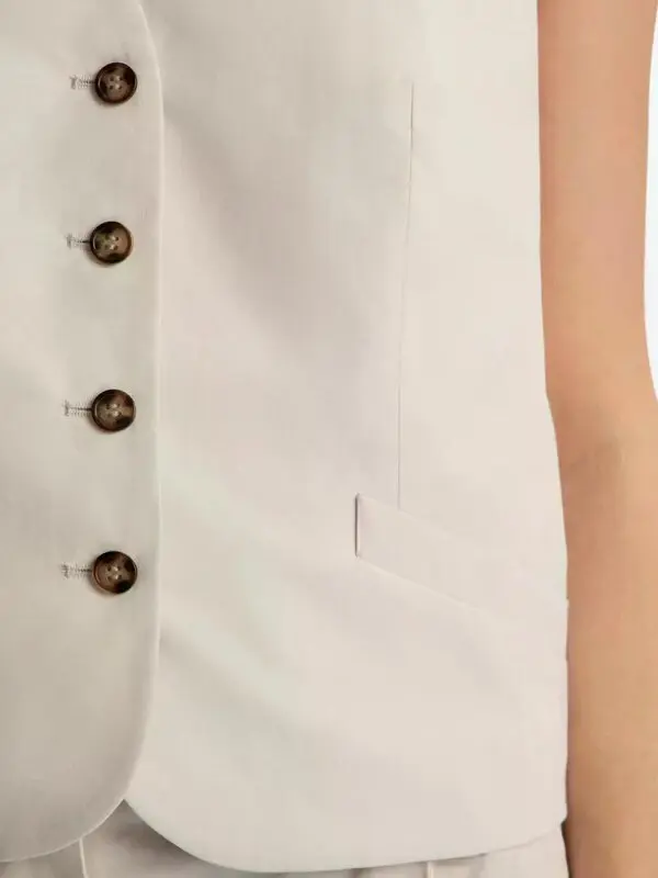 12 STOREEZ Button-fastening Waistcoat