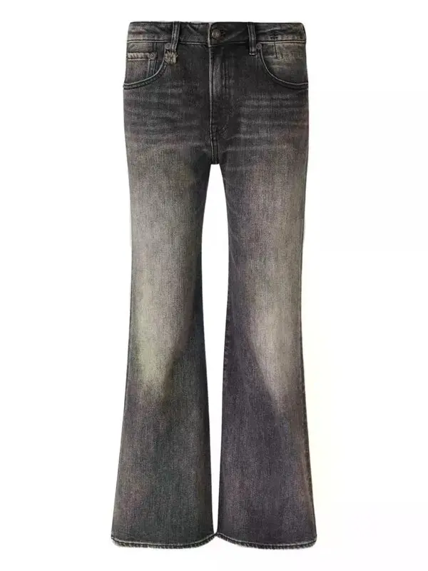 R13 Faded Cotton Jeans