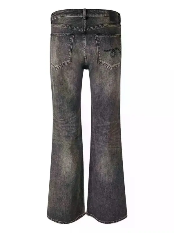 R13 Faded Cotton Jeans